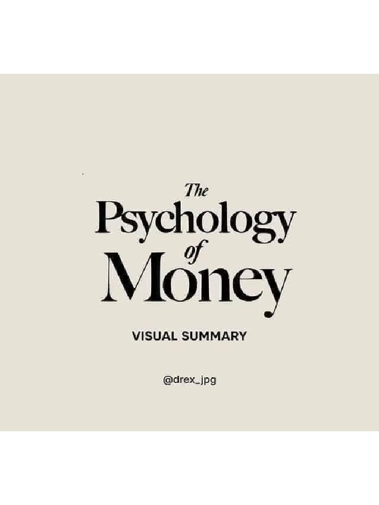 The Psychology of Money | PDF