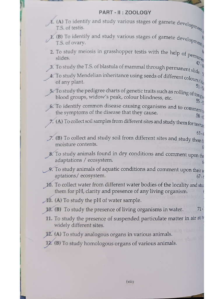 Biology Practical | PDF