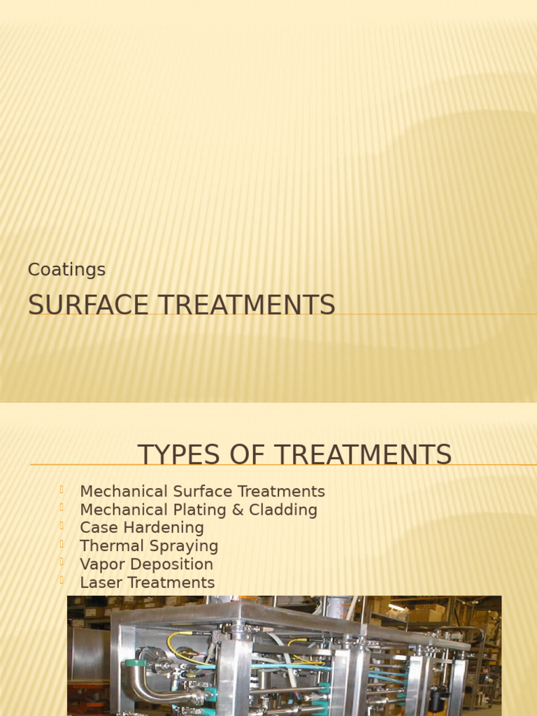 Coating Surface Treatments | PDF | Metalworking | Materials