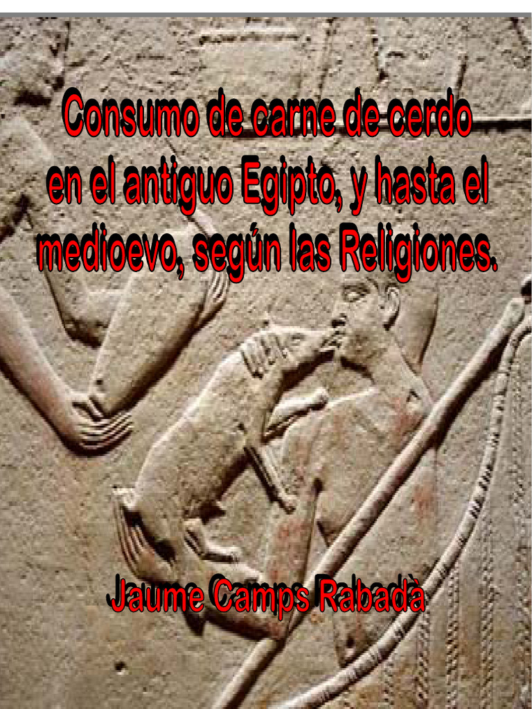 consumos carne cerdo-jc | PDF | Libro del éxodo | Moisés