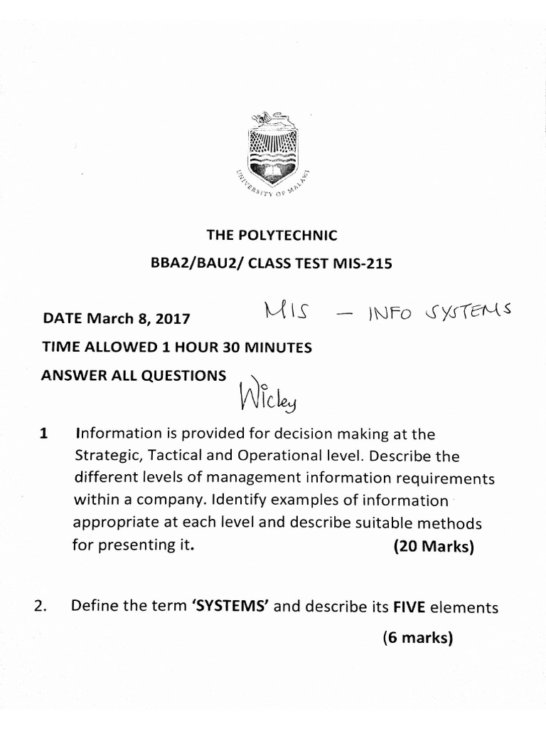 Past Papers | PDF