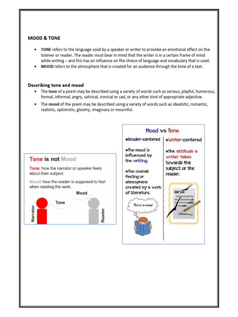 Tone and Mood | PDF