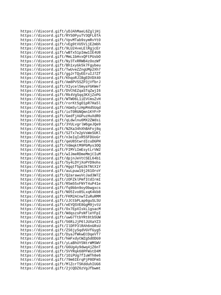 151 Unchecked Nitro Codes | PDF