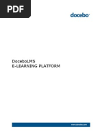 Docebo LMS System Configuration Guide | PDF | Menu (Computing) | Web ...