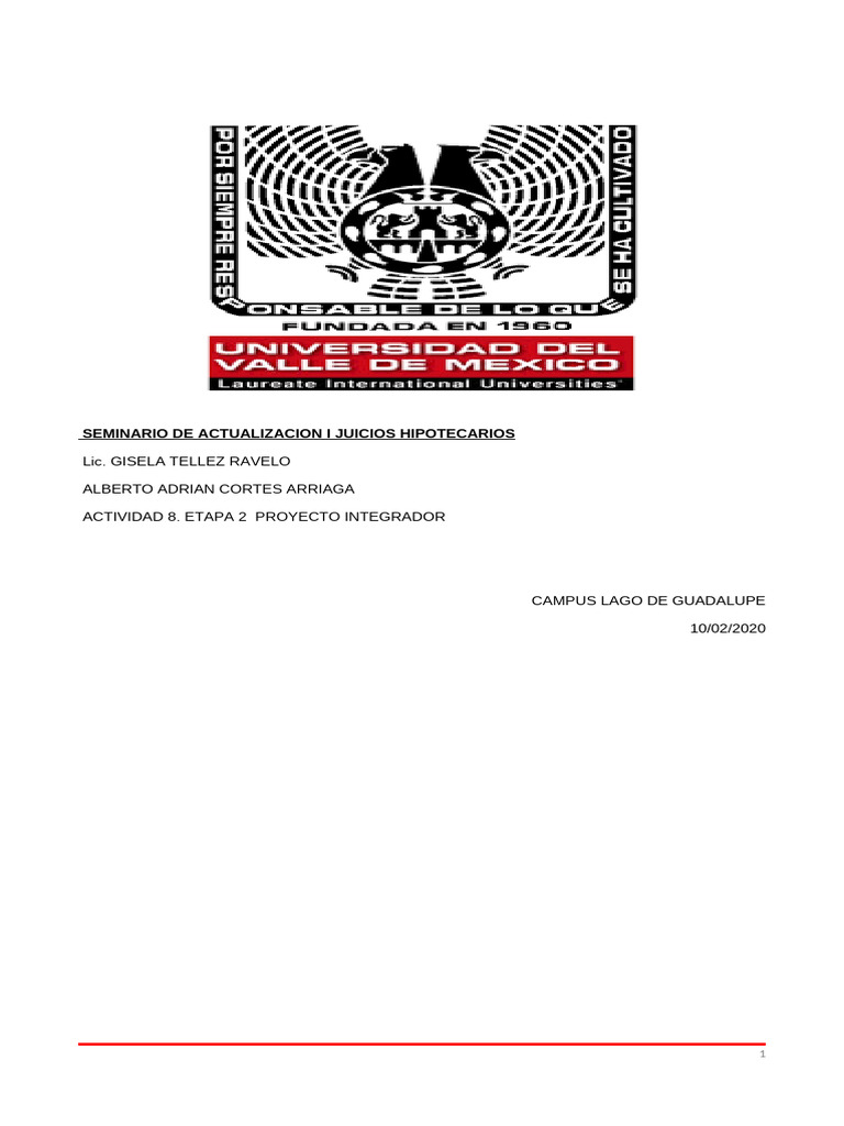 ACT8.AACA | PDF | Demanda judicial | Bancos