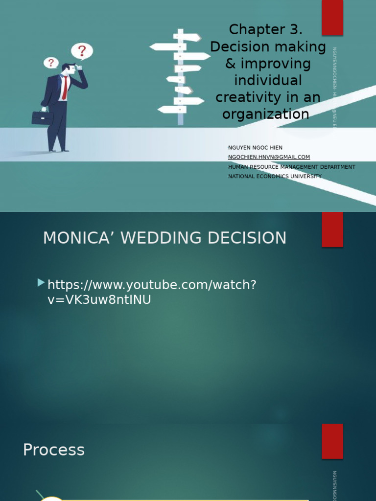 Chapter 3. Decision Making and Improving Induvidual Creactivity | PDF | Decision Making | Creativity