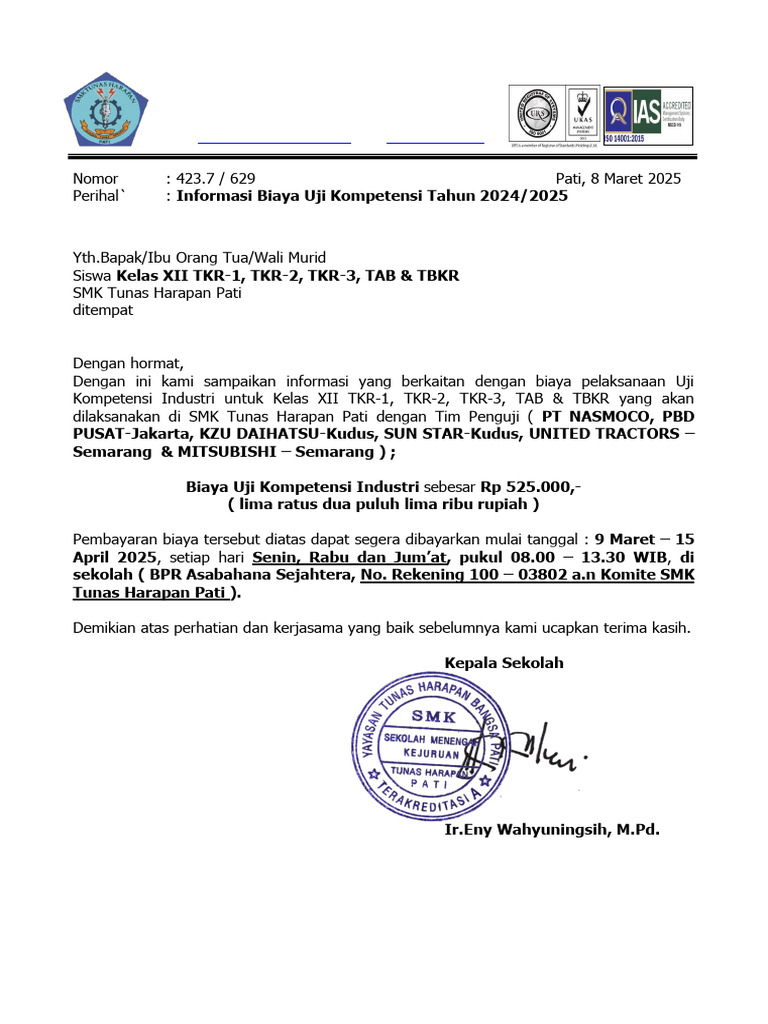 Edaran Uki Otomotif 2025 | PDF