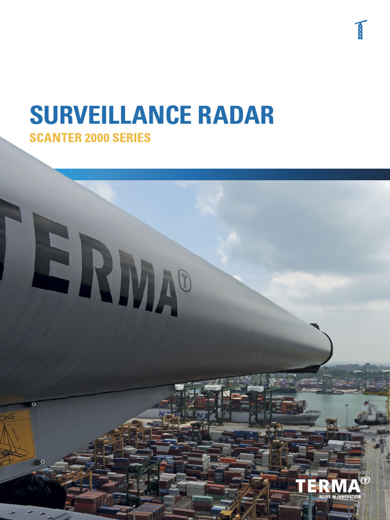 Brochure Sms Radar Surveillance Radar Scanter 2000 Series A4 | PDF | Radar | Electrical Engineering
