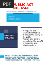Republic Act No. 4566 PDF | PDF | License | Partnership
