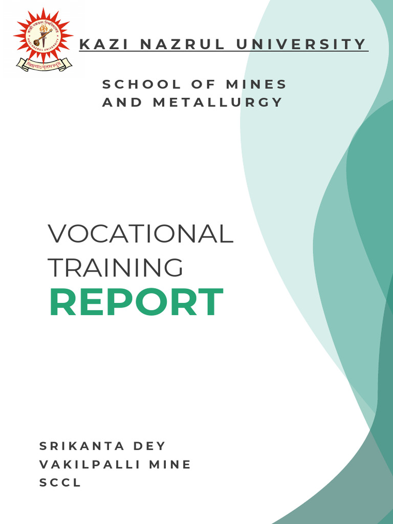 Vocational Training - Report | PDF | Mining | Coal Mining