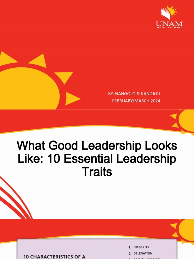 10 Essential Traits of Effective Leaders | PDF | Leadership | Empathy