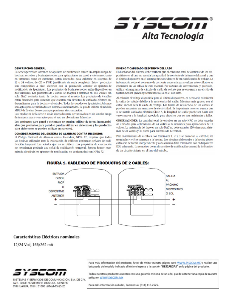 P2RL-SP Manual de Usuario | PDF