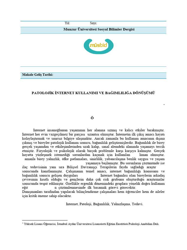 Patolojik Intermet Kullanimi | PDF