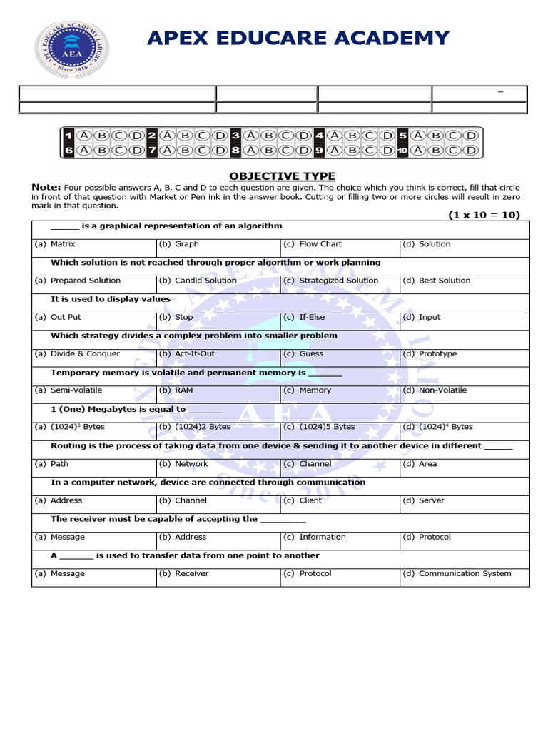 Class 9 Computer Book Revision 2024-25 | PDF | Computer Network | File ...