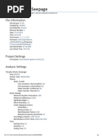 SEEP/W Tutorial for Steady-State Analysis | PDF | Soil Mechanics ...
