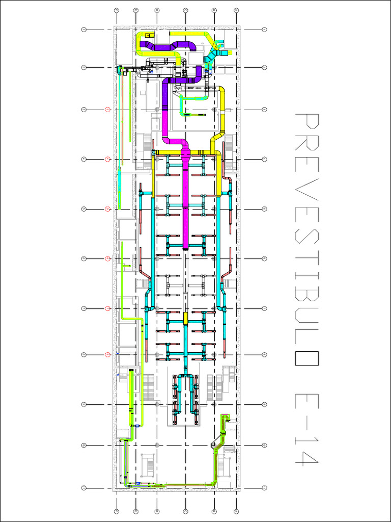 Estacion 14 - Prevestibulo - Plano Redline | PDF