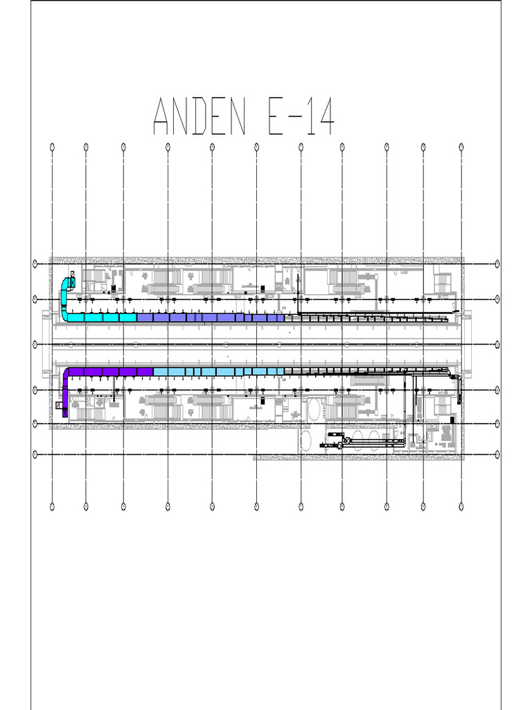 Estacion 14 - Anden - Plano Redline | PDF