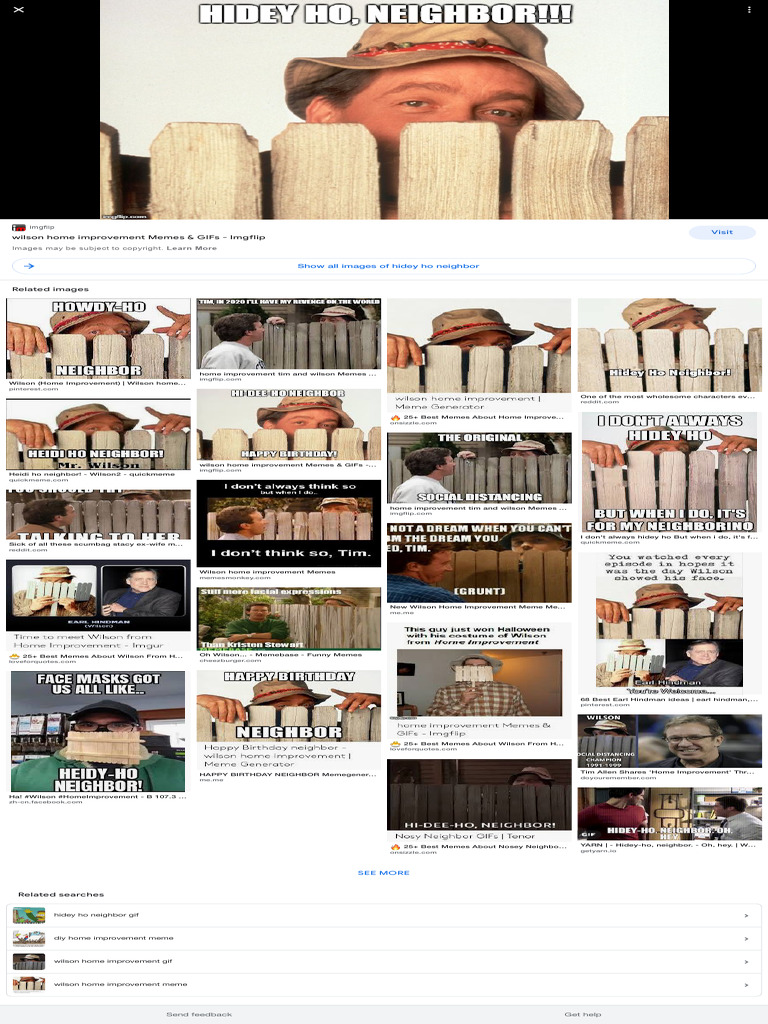 Hidey Ho Neighbor Gif - Google Search | PDF