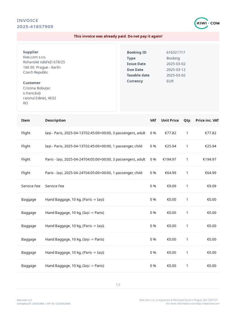 invoice_2025_e8caa6ff6e884aa8_616321717 | PDF | Value Added Tax | Invoice