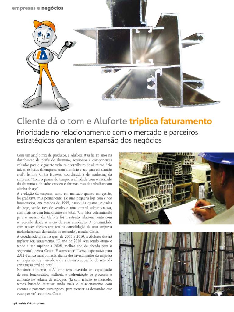 aluforte-na-revista-vidro-impresso | PDF