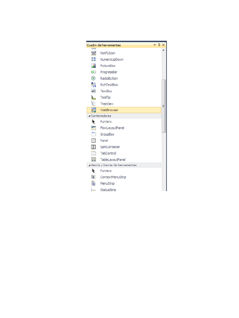 Creación de un Navegador en Visual Basic | PDF | Software del sistema | Informática