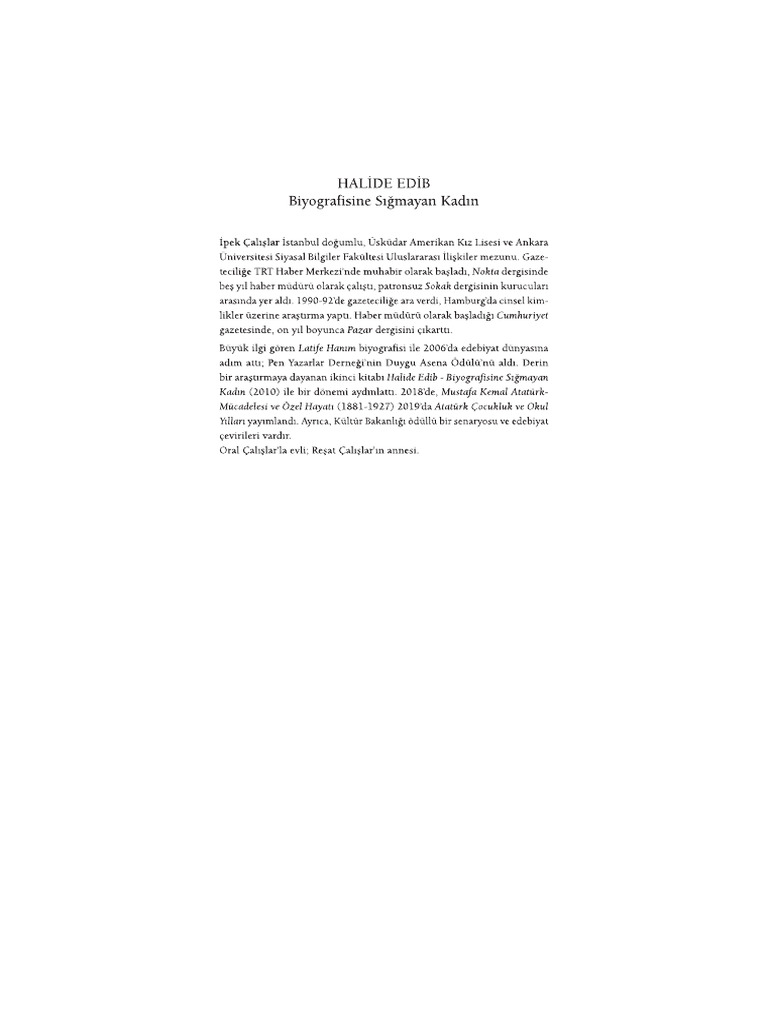Halide Edib PDF Tadimlik | PDF