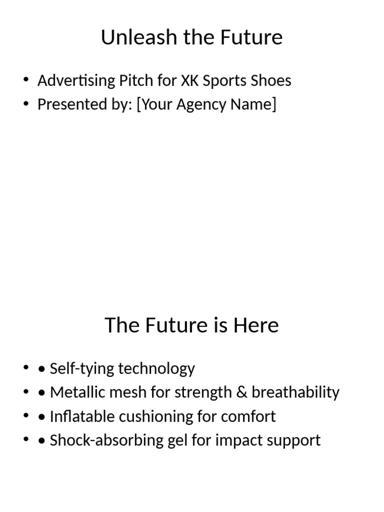 XK Advertising Pitch Presentation | PDF