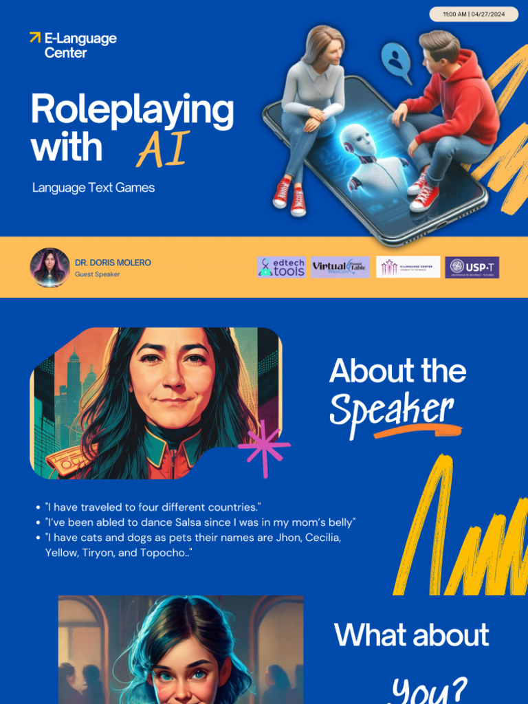 Roleplaying With AI. Language Text Games | PDF