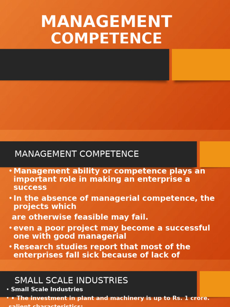 Management Competence | PDF | Industrial Policy | Economies