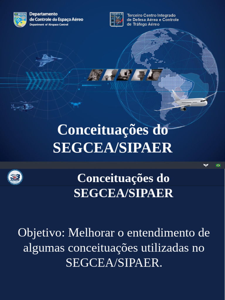 Conceituações SEGCEA SIPAER | PDF | Voo