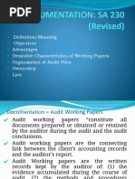 ISA 230 Audit Documentation Essentials | PDF | Audit | Business