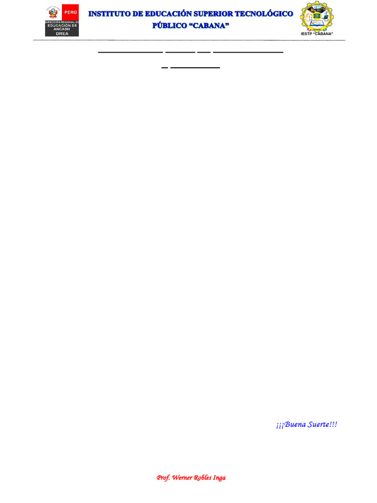 Evaluación Final de Informática y Internet | PDF