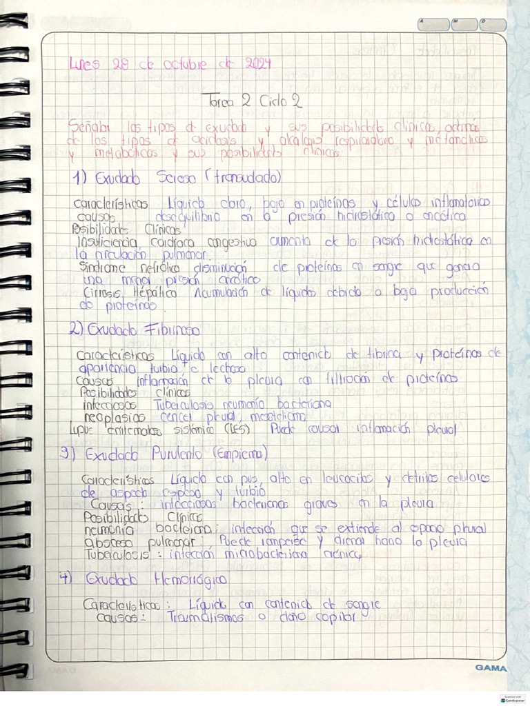 Tarea Dos Ciclo Dos Fisio | PDF