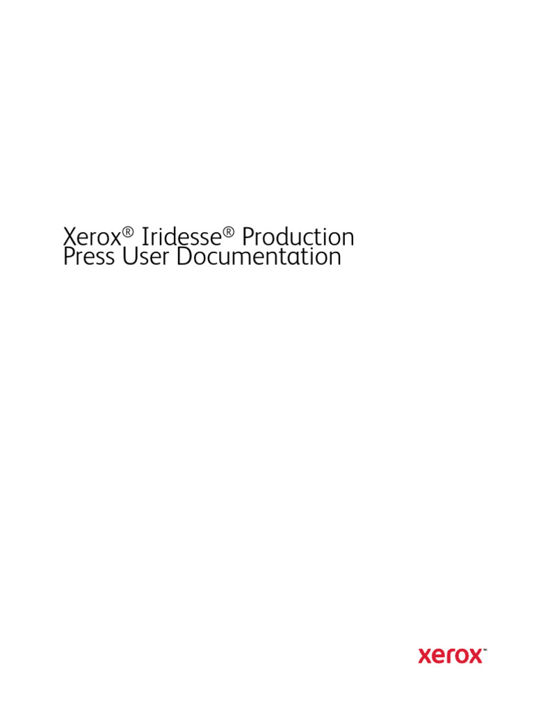Xerox Iridesse Production Press Guide | PDF | Graphic Design