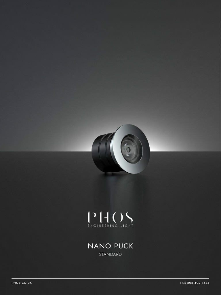 Nanopuck Standarddatasheet | PDF | Lighting | Light