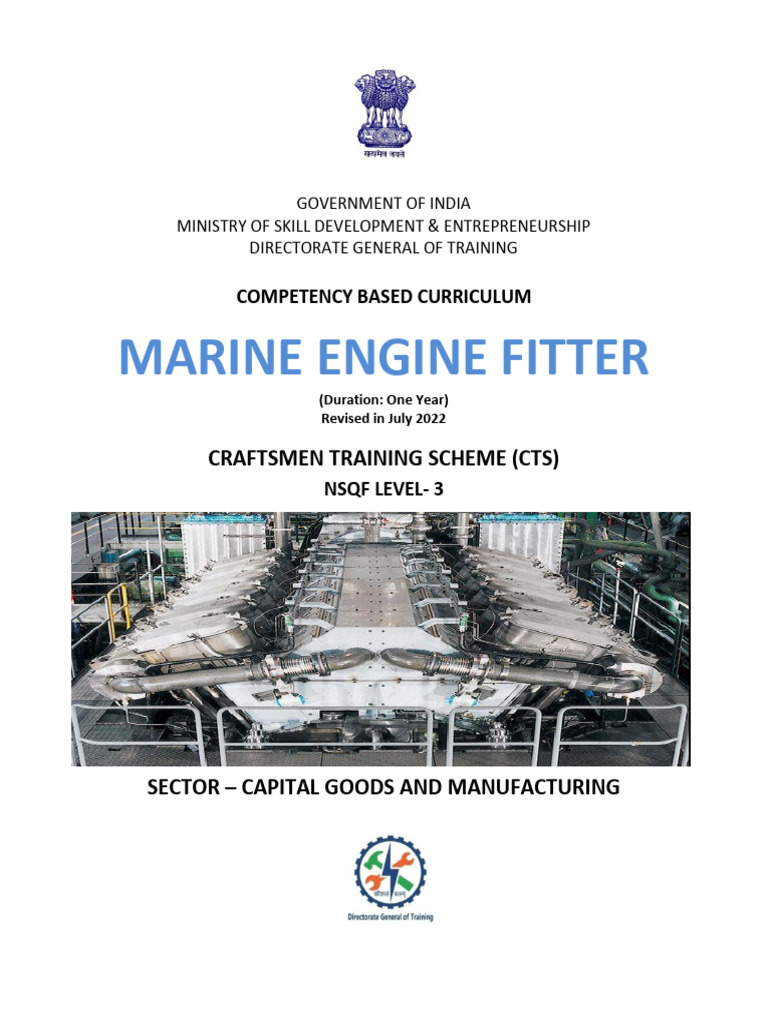 Marine Engine Fitter Curriculum Overview | PDF | Diesel Engine | Engines