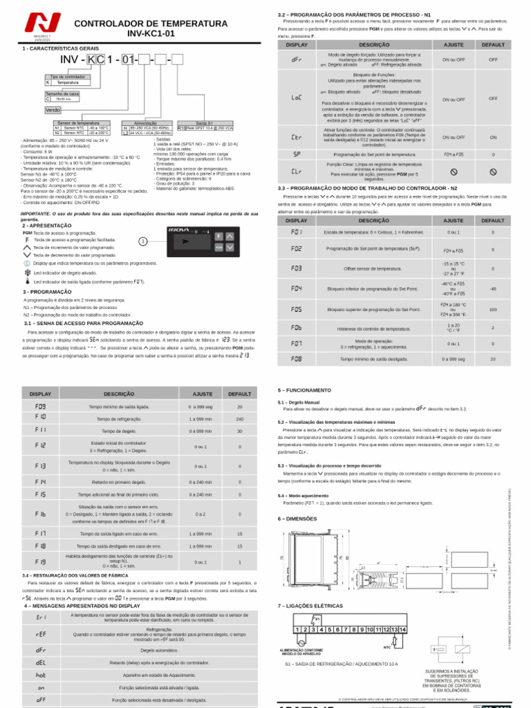 Manual - INV KC1 01 | PDF
