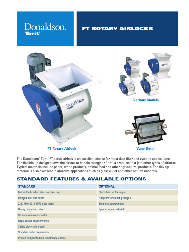 FT Rotary Airlock | PDF | Mechanical Engineering | Materials