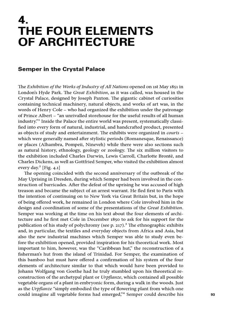 Four Elements of Architecture Explained | PDF | Tile | Pottery