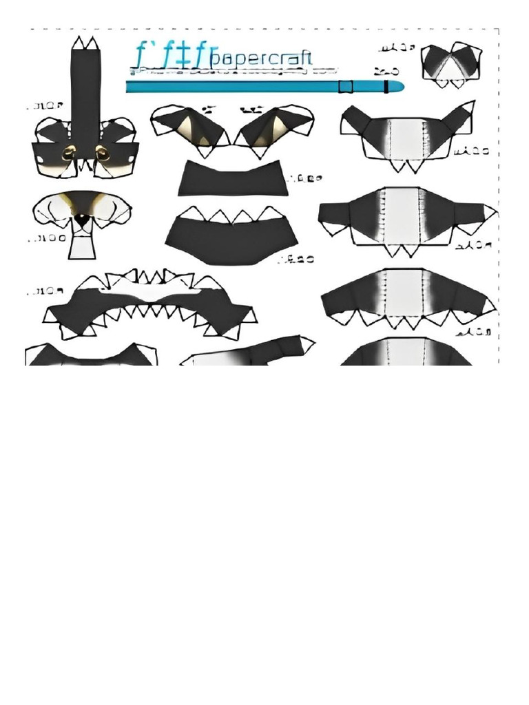 Dog Papercraft Best Quality | PDF