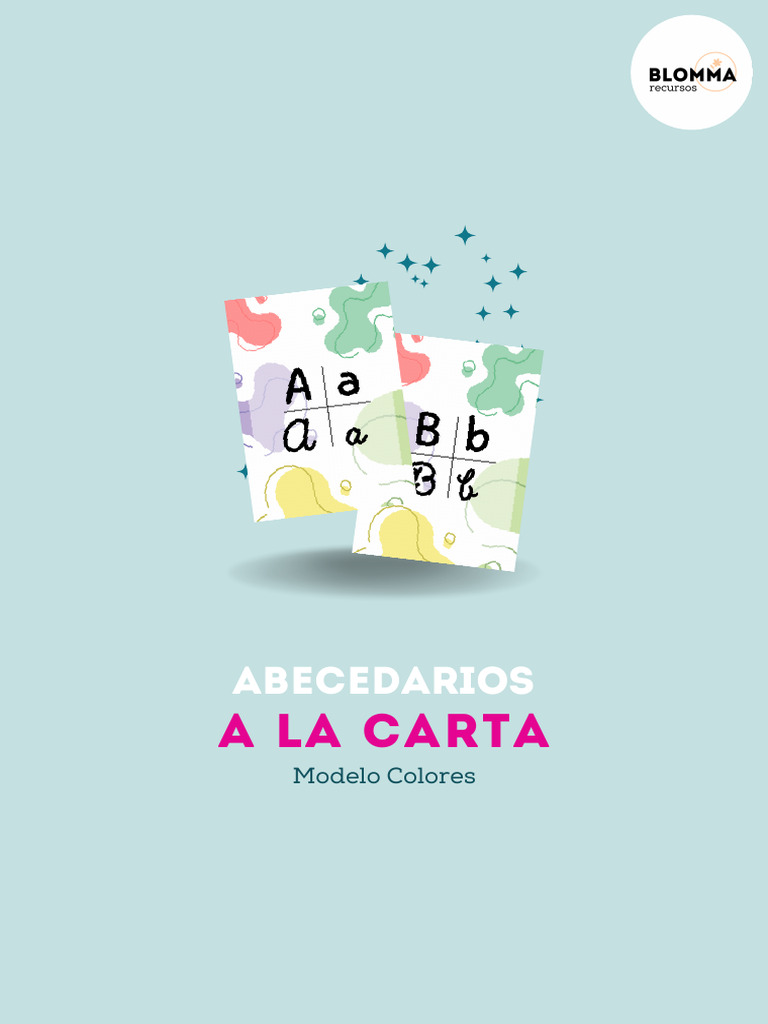 ABC Imprenta y Cursiva (Colores) | PDF
