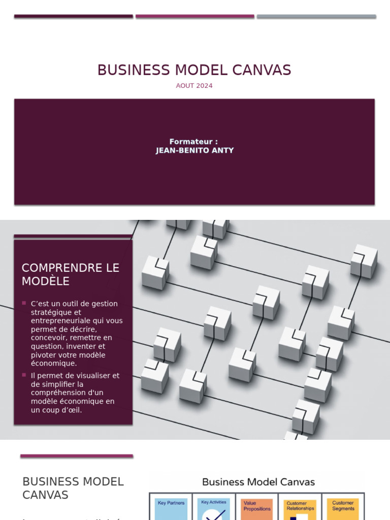 Business Model Canevas (1) | PDF | Modèle d'entreprise | Business