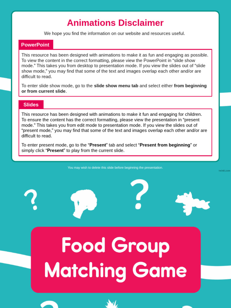 Food Group Matching Game Powerpoint Google Slides Us He 1627326621 ...