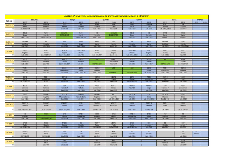 OKEnsalamento Vigã Ncia em BES 24-03 A 28-03 2025-1 | PDF