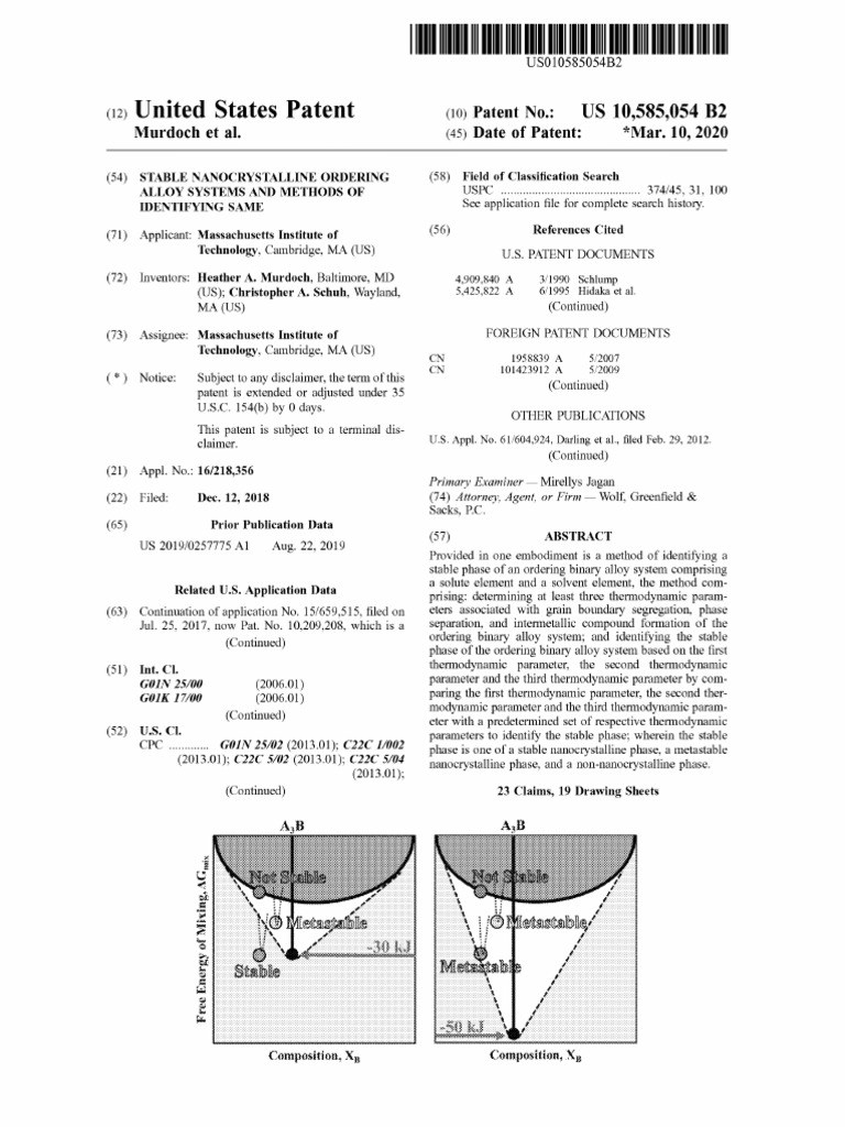 Stable Nanocrystalline Ordering Alloy Systems | PDF | Phase (Matter) | Crystallite