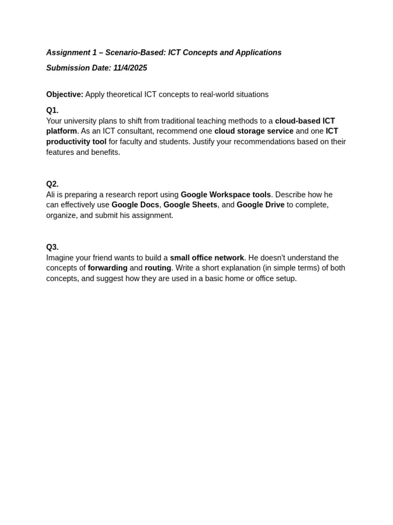 Assignment 1 | PDF