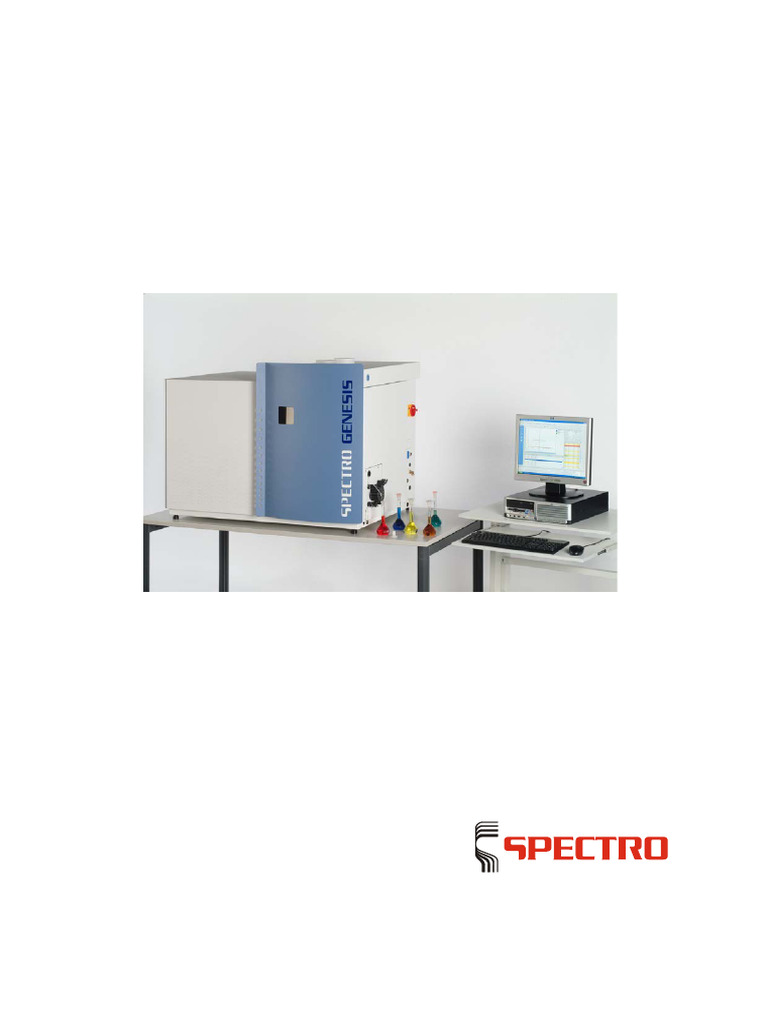 Spectro-Genesis SOP-EOP_spa | PDF | Agua | Medición