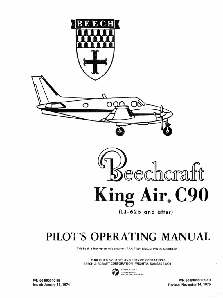 C90 Pom | PDF | Aviation | Aviation Safety
