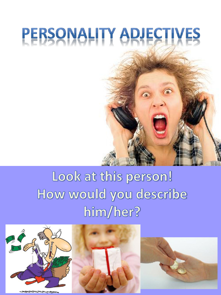 Personality Adjectives | PDF