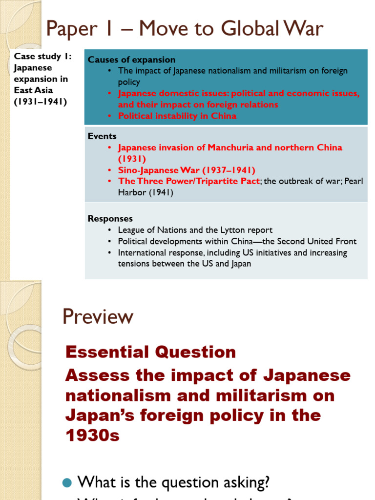 2 Japanese Seasia Expansion DOMESTIC ISSUES.part I | PDF | Empire Of ...
